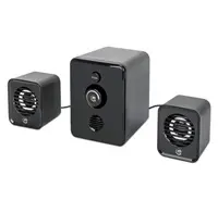 MANHATTAN Bluetooth Speaker RGB LED 2.1 Desktop USB Speaker System | Ovolt